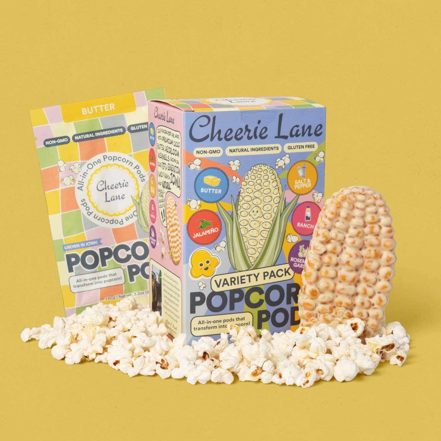 Popcorn Pod Flavor Variety Pack | The Lemonade Stand